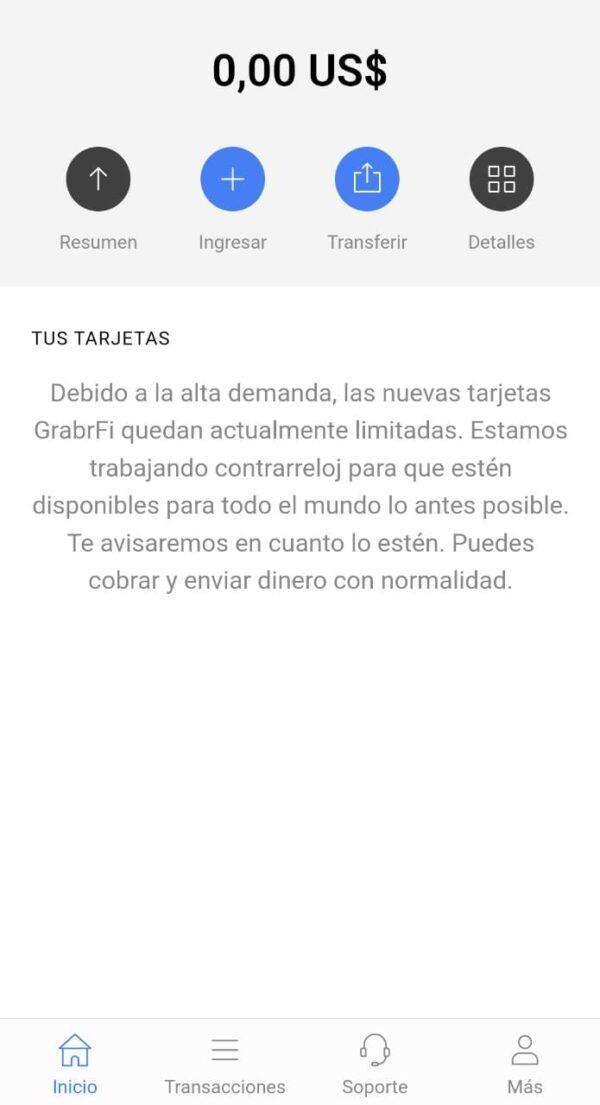 ¿Cómo funciona GrabrFi? Creá una cuenta bancaria gratis en Estados ...