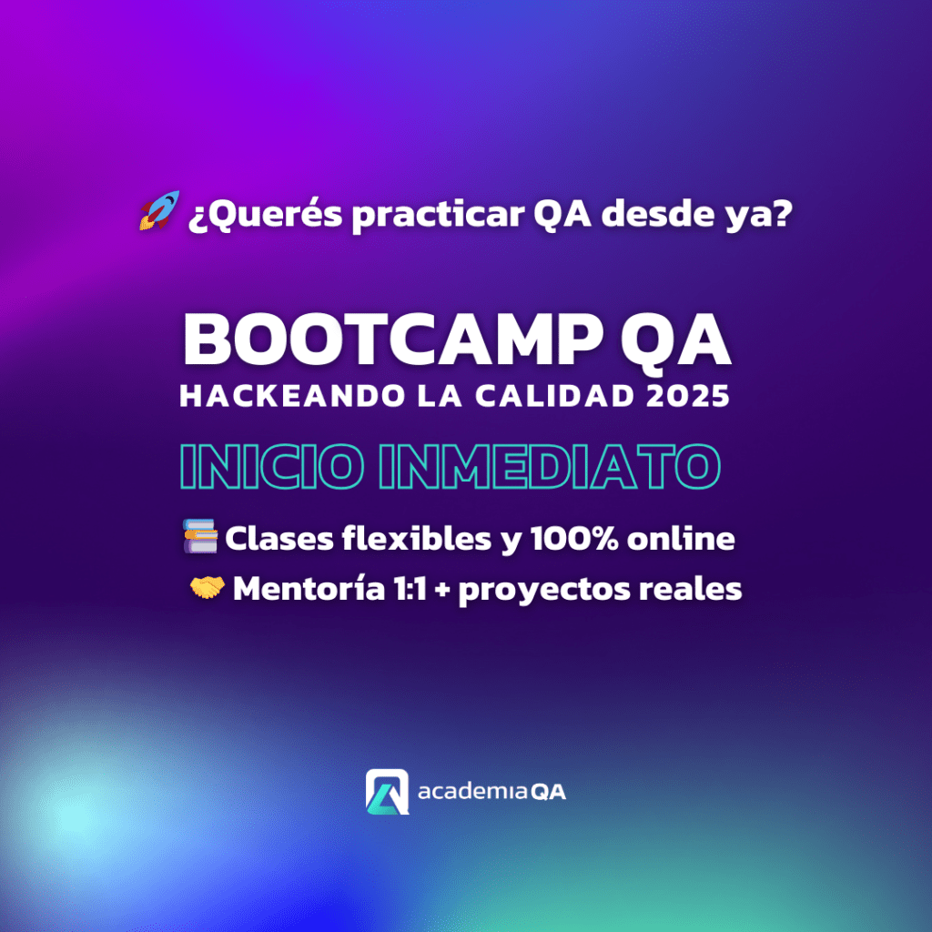 BootcampQA 2025 - Academia QA